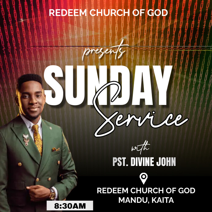 Modèle Church invitation flyer church programme flye | PosterMyWall