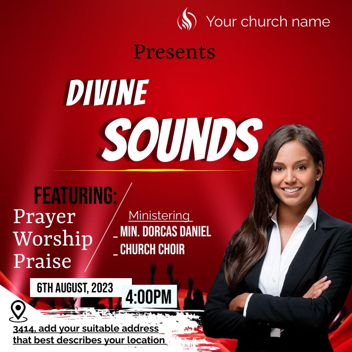 Plantilla de Church invitation flyer church programme flye | PosterMyWall