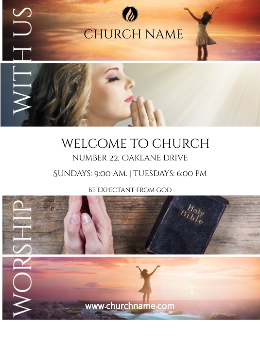 Church Invitation Flyer Template | PosterMyWall