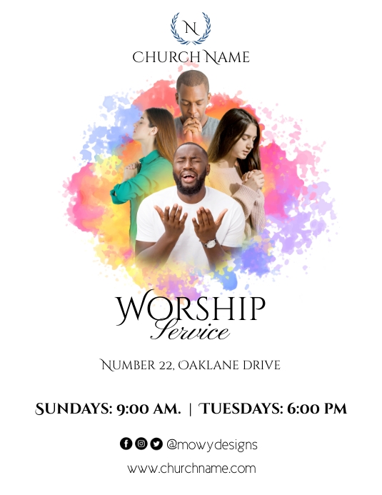 Copy of Church Invitation Flyer | PosterMyWall