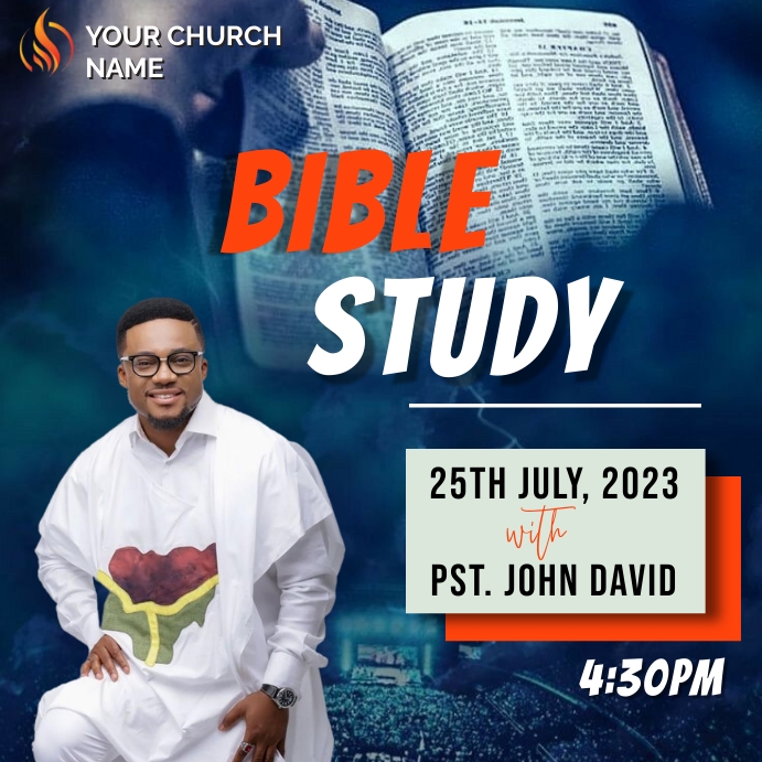 Church invitation flyer Template | PosterMyWall