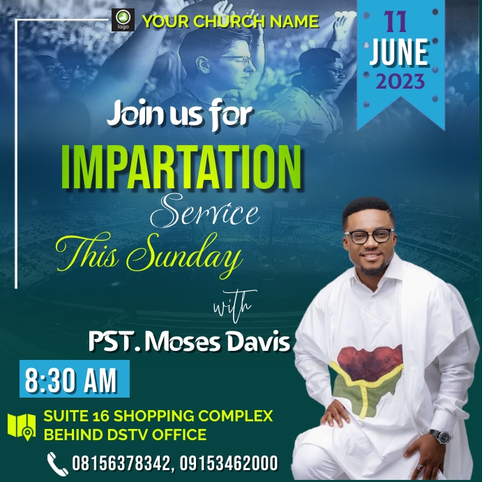 Church invitation flyer Template | PosterMyWall