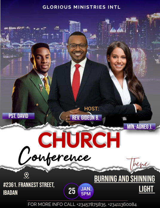 Church invitation flyer Template | PosterMyWall