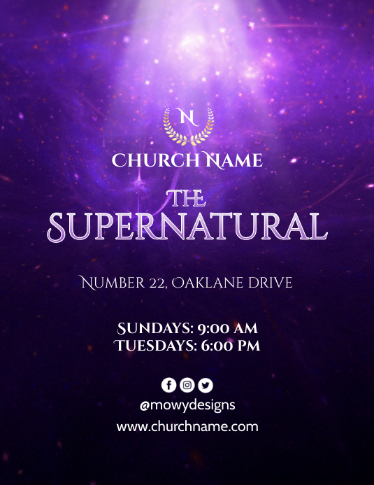 Church Invitation Flyer Template | PosterMyWall
