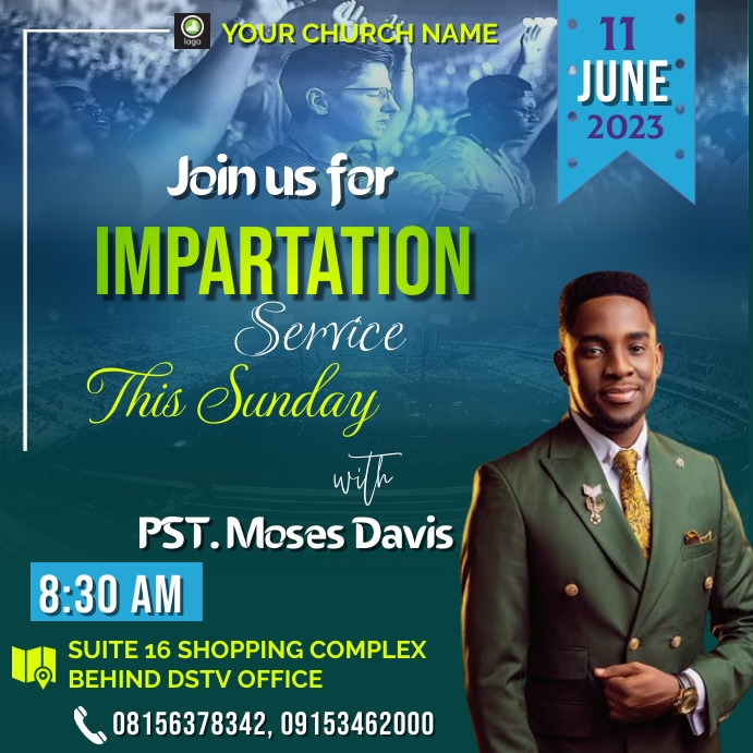 Church invitation flyer Template | PosterMyWall