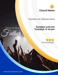 Church Invitation Flyer Template | PosterMyWall