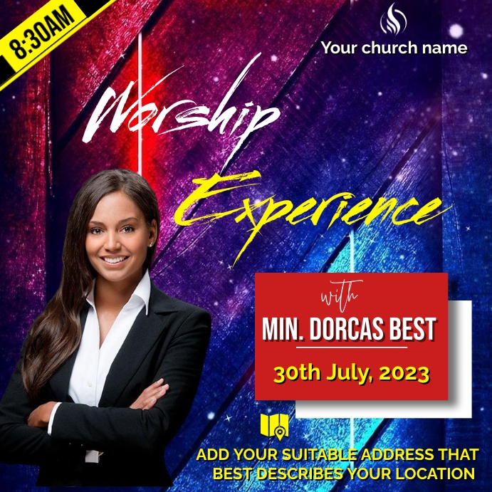 Church invitation flyer Template | PosterMyWall