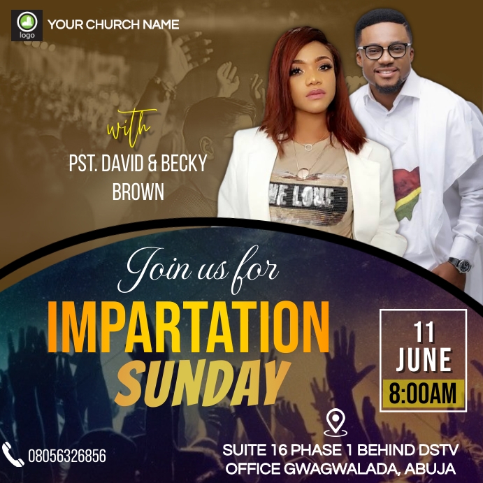 Church invitation flyer Template | PosterMyWall