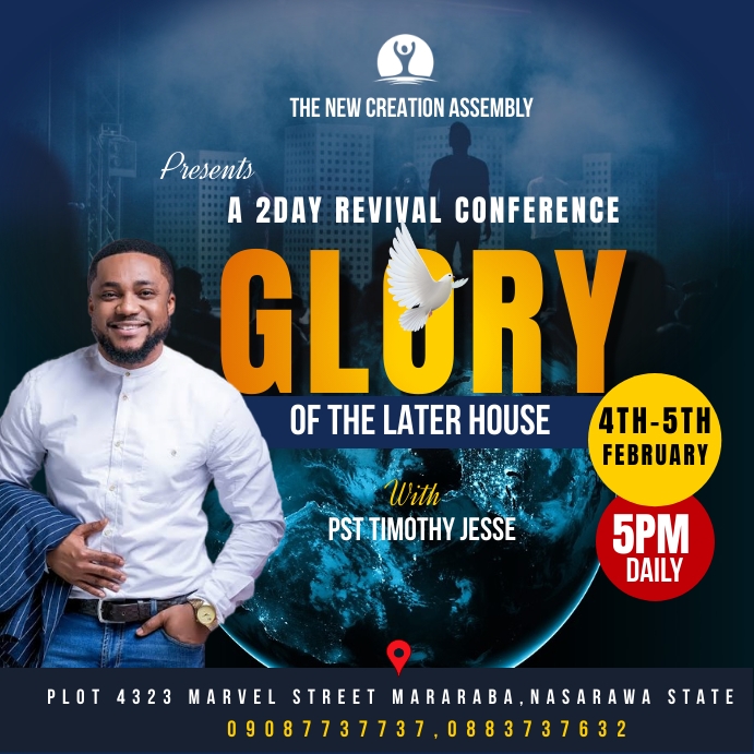 church invite flyer Template | PosterMyWall