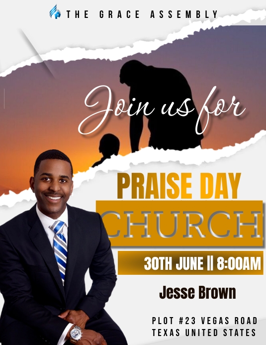 church invite flyer Template | PosterMyWall