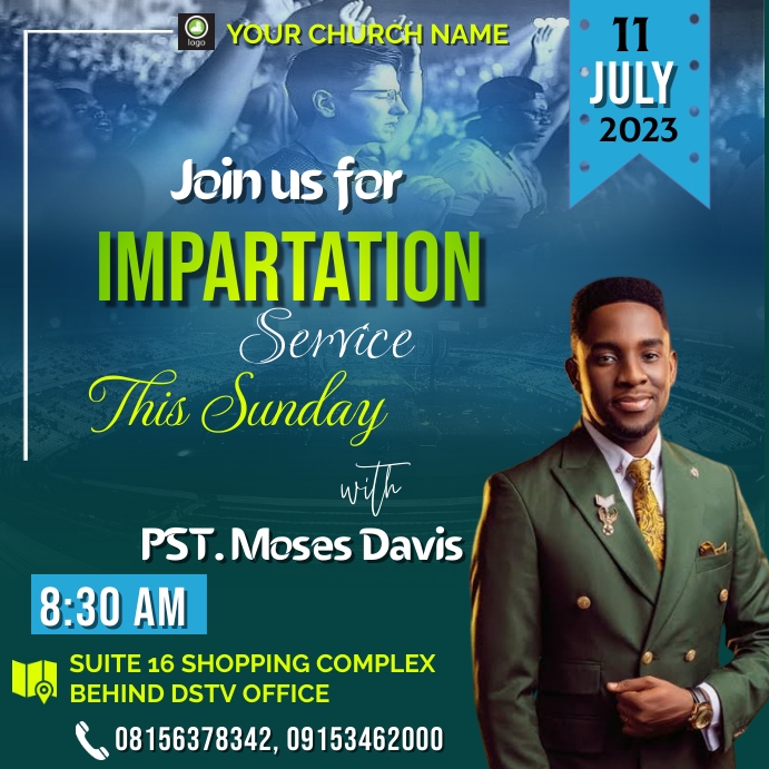 Church invite flyer Template | PosterMyWall