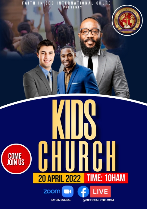 church kids Template | PosterMyWall