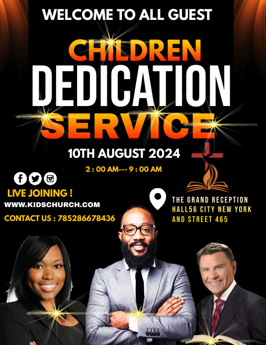 church kids flyer Template | PosterMyWall