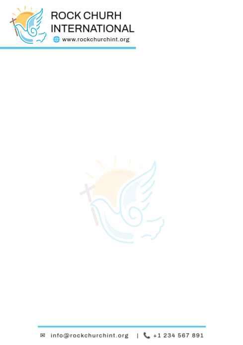 Copy of Church Letter Head Template | PosterMyWall