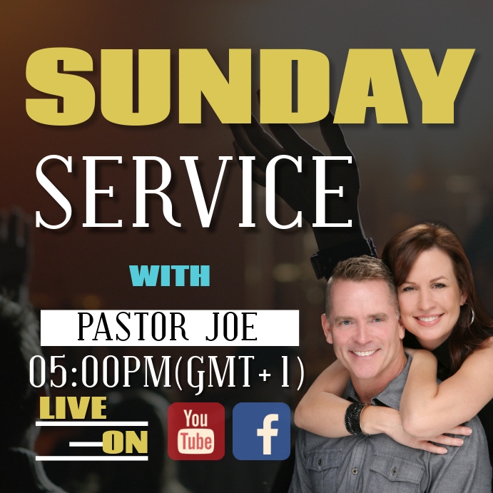 Church LIVE EVENT VIDEO TEMPLATE | PosterMyWall