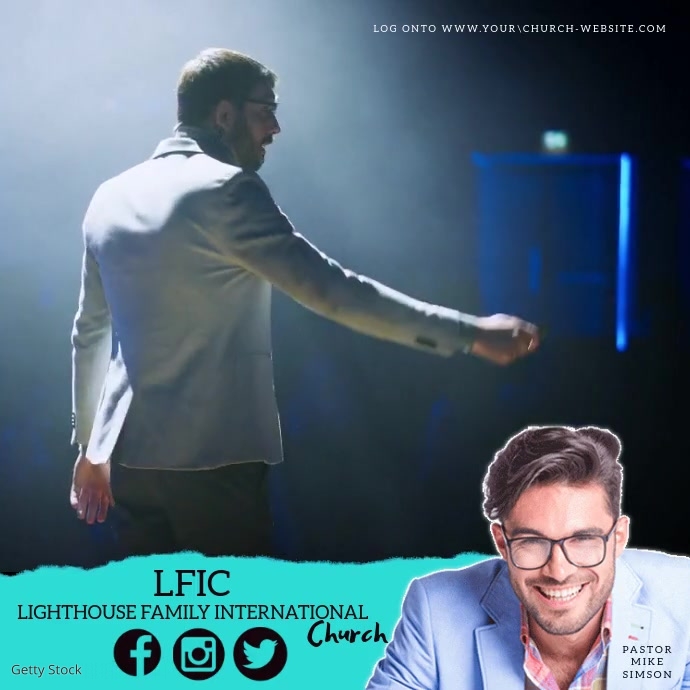 CHURCH LIVE ONLINE VIDEO template | PosterMyWall