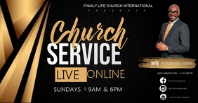 CHURCH LIVE STREAM THUMBNAIL Design Template | PosterMyWall