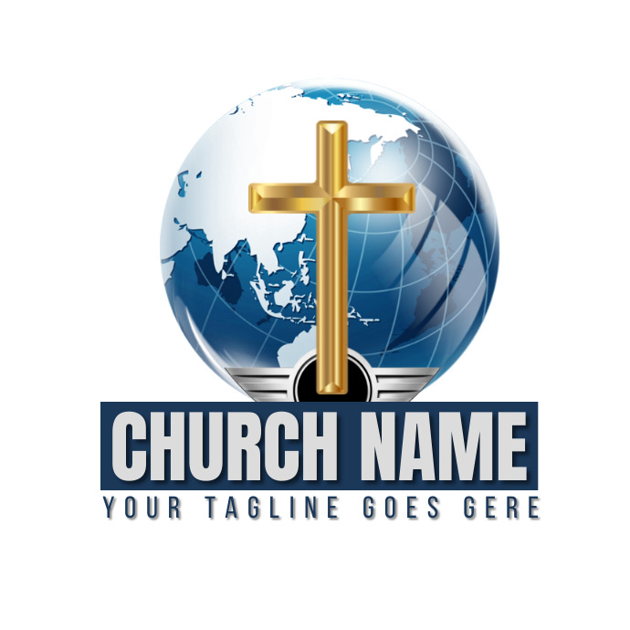 church logo, christian logo, jesus logo, logo Template | PosterMyWall