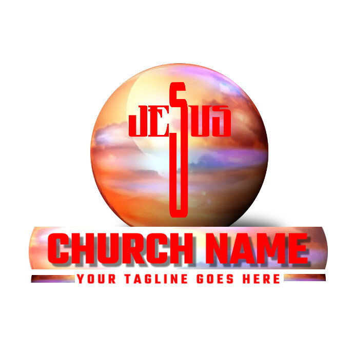 church logo, christian logo, jesus logo,logo, Template | PosterMyWall
