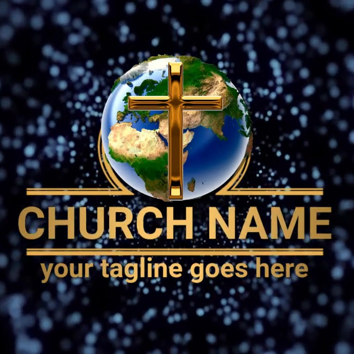 Copy of church logo, jesus logo, christian logo, | PosterMyWall