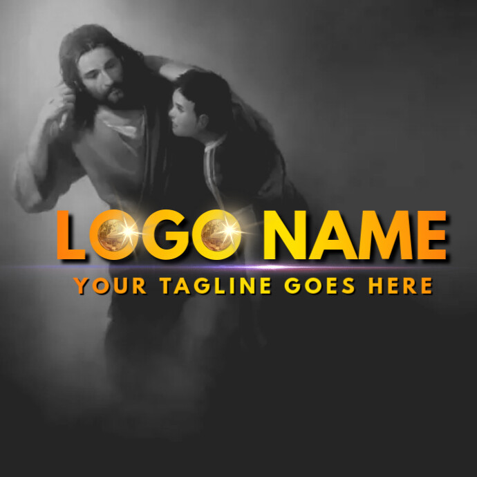 Copy of church logo, jesus logo, christian logo, | PosterMyWall