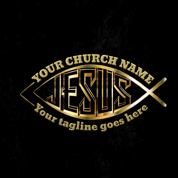 Church logo, jesus logo, Christian logo, logo Template | PosterMyWall