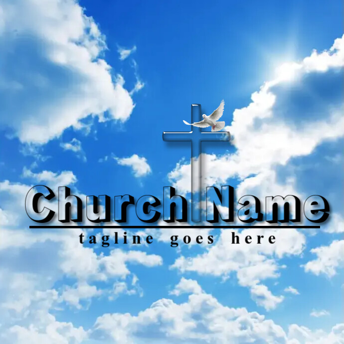 Copy of church logo, jesus logo, christian logo, logo | PosterMyWall