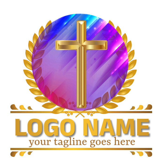 church logo, jesus logo, christian logo, logo Template | PosterMyWall