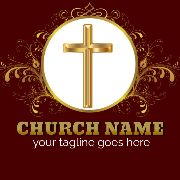 church logo, jesus logo, christian logo, logo Template | PosterMyWall