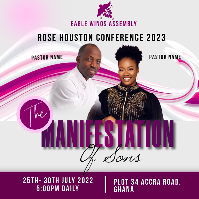 church manifest Template | PosterMyWall