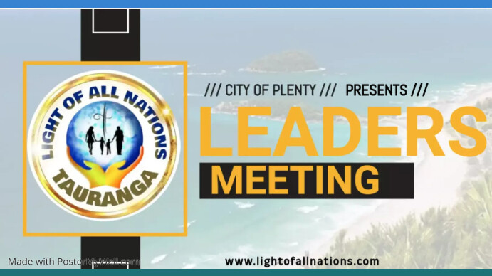 Church Meeting Template | PosterMyWall