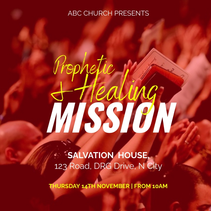 Church Mission Template | PosterMyWall