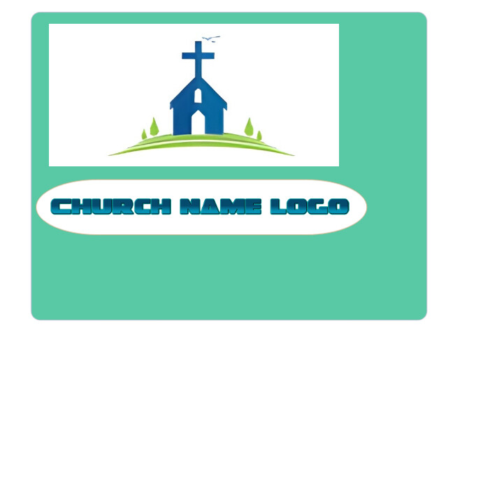 Copia de church name logo | PosterMyWall