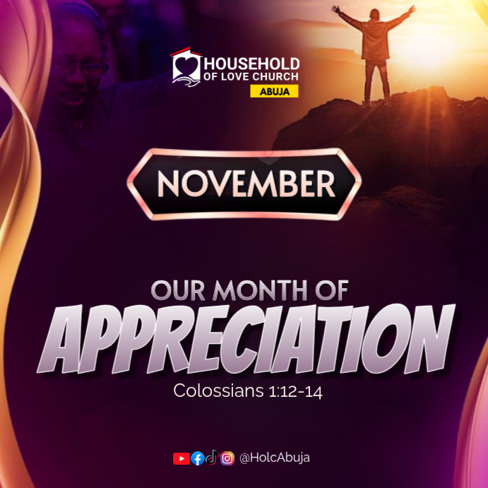 CHURCH NEW MONTH Template | PosterMyWall