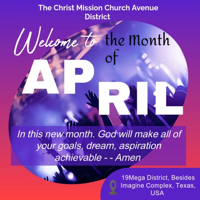 Church New month greetings design template | PosterMyWall