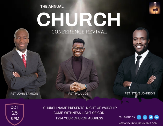 CHURCH OF GOD (2) Template | PosterMyWall