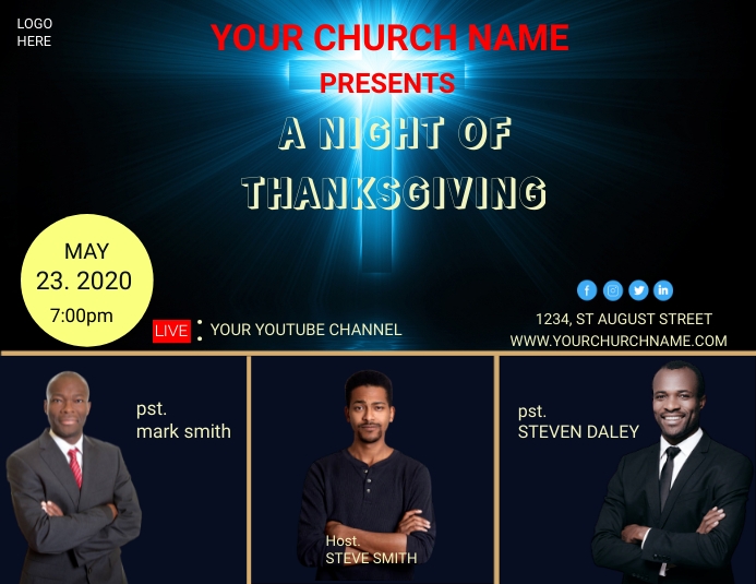 Copy of CHURCH OF GOD FLYER (3) | PosterMyWall