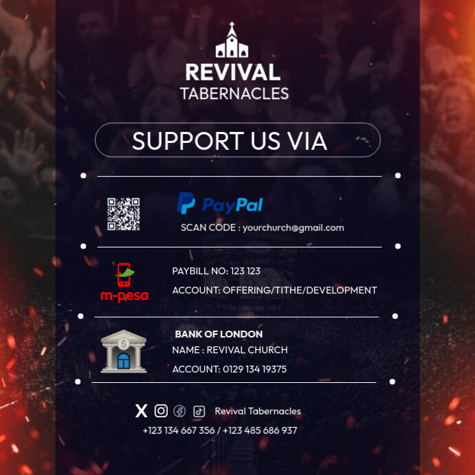 Copy of Church Offerings | PosterMyWall