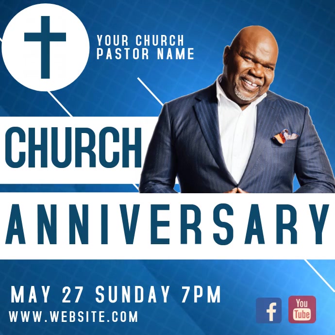 Copy of CHURCH ONLINE SERMON TEMPLATE | PosterMyWall