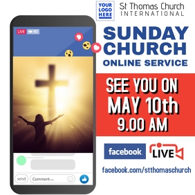CHURCH COUNTDOWN TIMER TEMPLATE | PosterMyWall