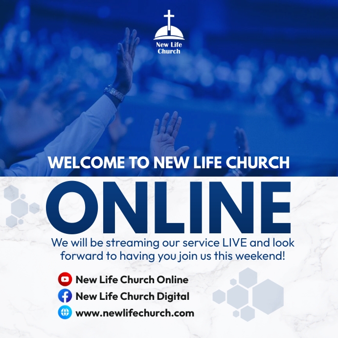 church online service Template | PosterMyWall