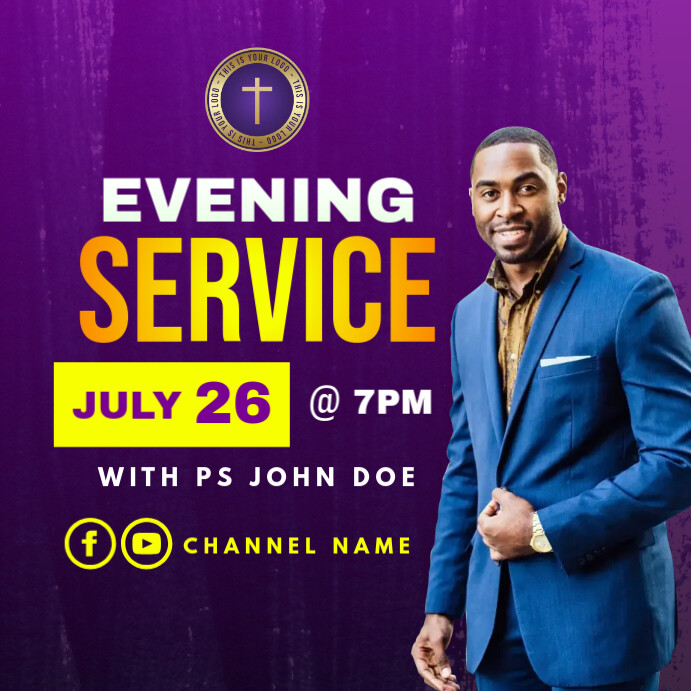 church online session service Template | PosterMyWall