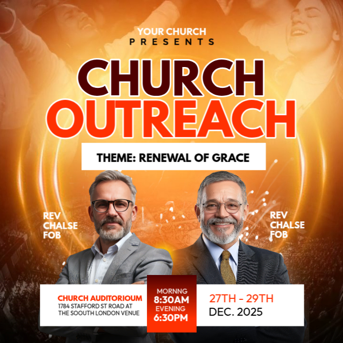 Church Outreach Flyer Template | PosterMyWall