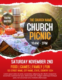 Church Picnic Flyer Template | PosterMyWall