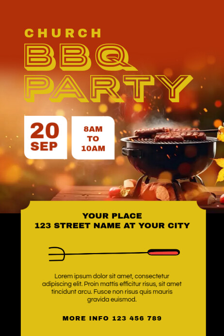 Church Picnic Poster Template | PosterMyWall