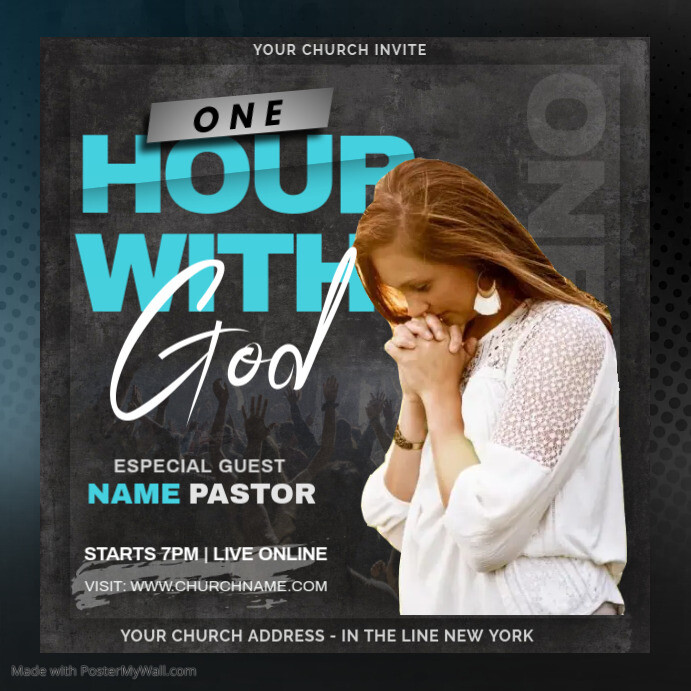 Copy of Church player Sunday | PosterMyWall