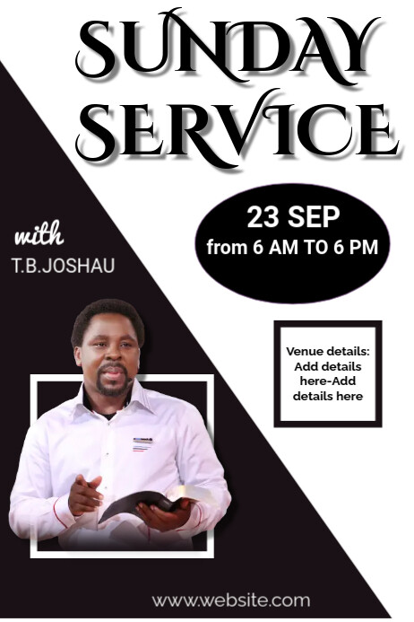church poster, sunday service,worship,poster Template | PosterMyWall