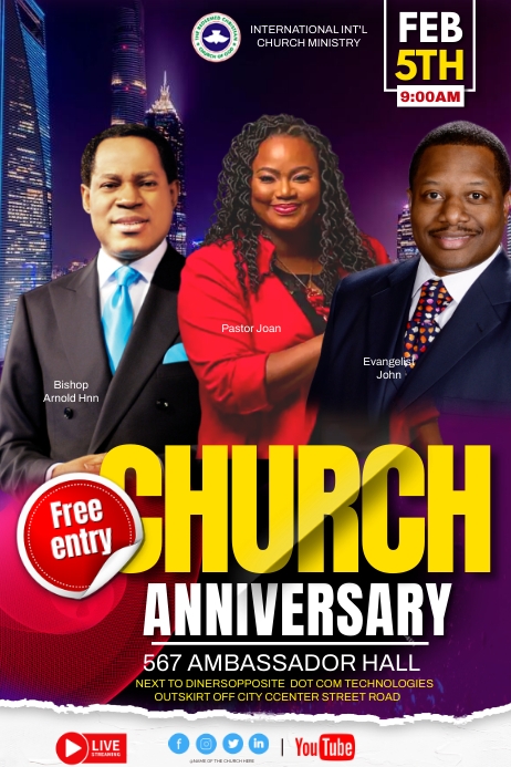 CHURCH POSTER (10) Template | PosterMyWall