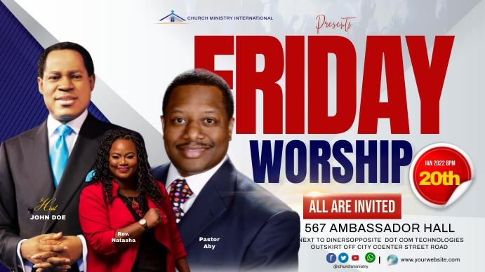 CHURCH POSTER (12) Template | PosterMyWall