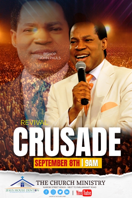 CHURCH POSTER (2) Template | PosterMyWall